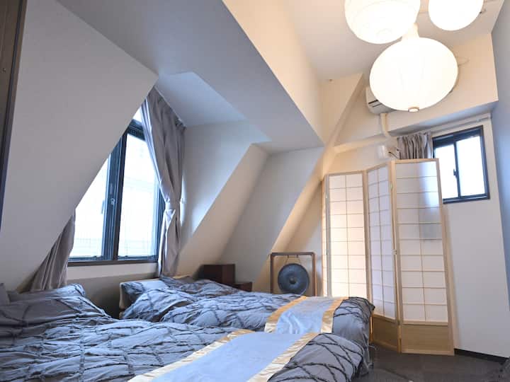 Near Umeda Sta .Easy Access To Namba/kix/usj/kyoto - Osaka