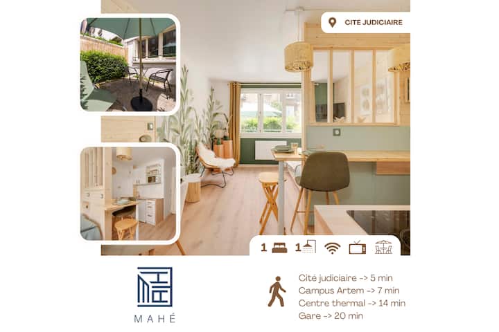 Studio Rénové Avec Terrasse Et Parking - Nancy