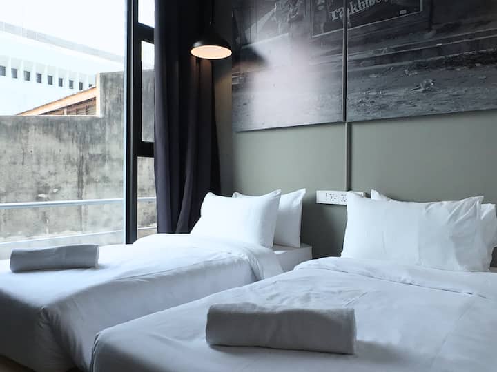 Standard Twin Room, 5 Min To Jonker Str - マラッカ