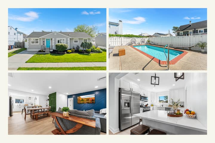 Ventnor Getaway - 6 Bedrooms, Walk To Beach - Ventnor City, NJ