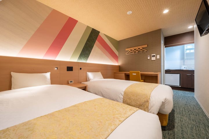 Newly Opened! Close To Yasaka Shrine/twin Bed/kitchen/bathroom Dryer - Kyoto