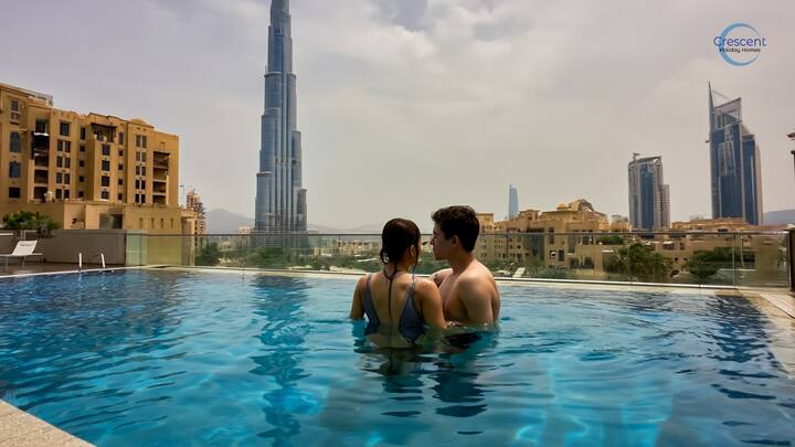 1 Bed Downtown Apt | Walk To Dubai Mall & Burj - Dubaï