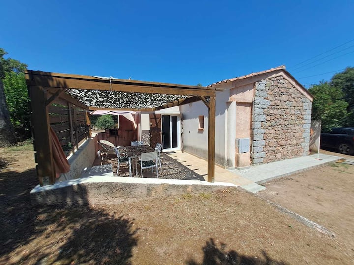 Maison Climatisée Pour 4 Personnes, 250m Plage - Pinarellu