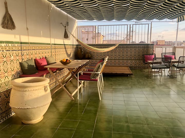 Amazing Sky High Terrace & Art - Málaga