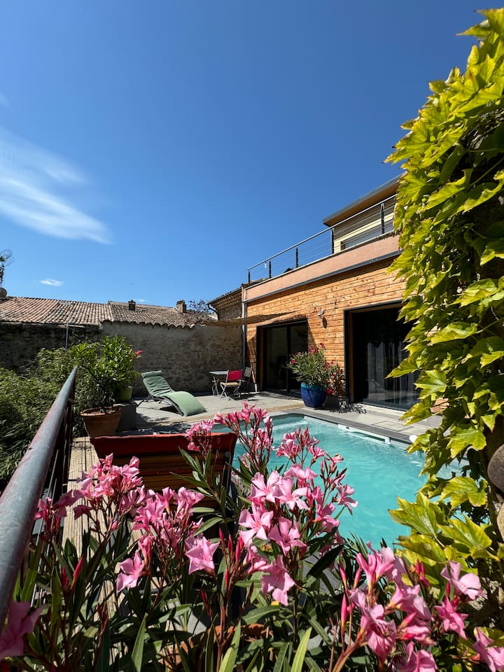 Appartement Au Coeur Du Vignoble Avec Piscine - Drôme