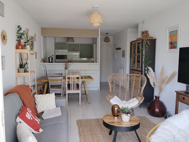 T2 / 300 M De La Grande Plage + Parking Privé - Saint-Gilles-Croix-de-Vie