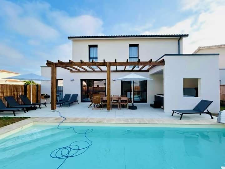 Villa 4 Chbres Avec Piscine+jacuzzi Privatifs (12) - Vaux-sur-Mer