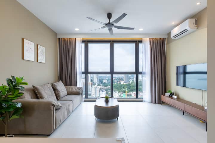 Unique 2 Bedroom Suite, Urban Suites 槟城日落洞二卧套房 - Jelutong