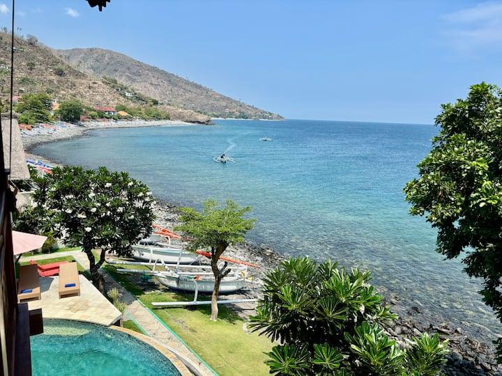 Amed Santorini Villa 6 - Joglo With Sea View - Seraya
