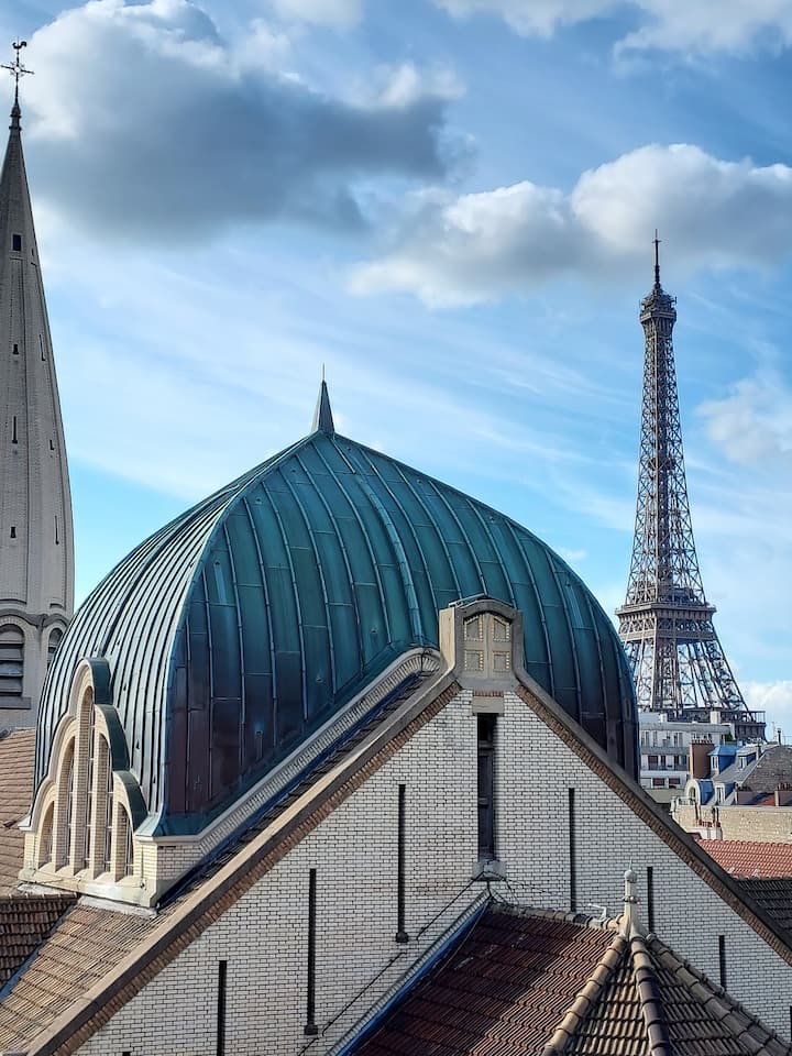 Vuetoureiffel, Proche Champ De Mars, 1chambre - Paris
