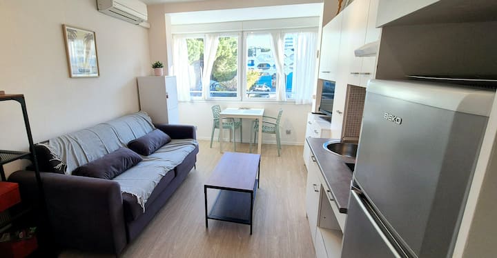 Charmant Studio 2 Pers Centre-ville, Clim 5 Mn Mer - Aigues-Mortes