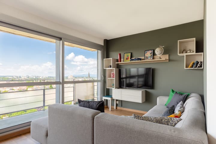 Travel Homes - Wilnest, Une Vue Incroyable - Gare de Mulhouse