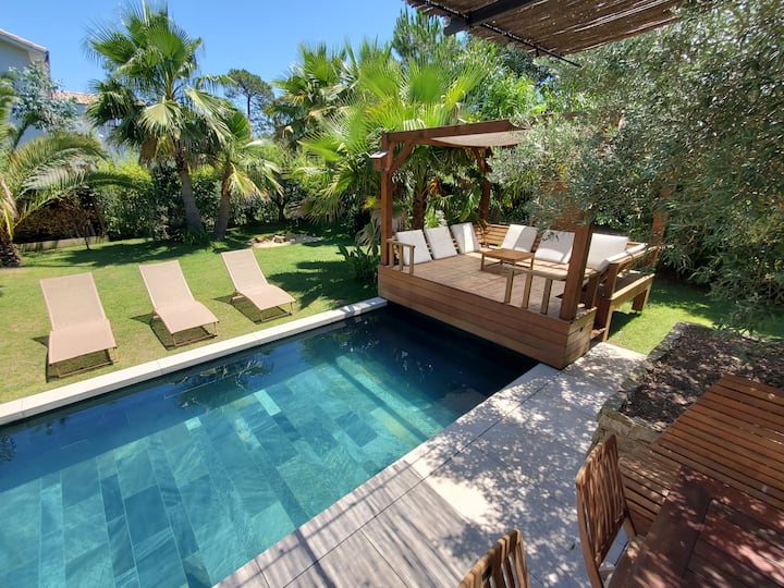Luxury Bali Villa 5* Hossegor Golf - Pool&petanque - Soorts-Hossegor