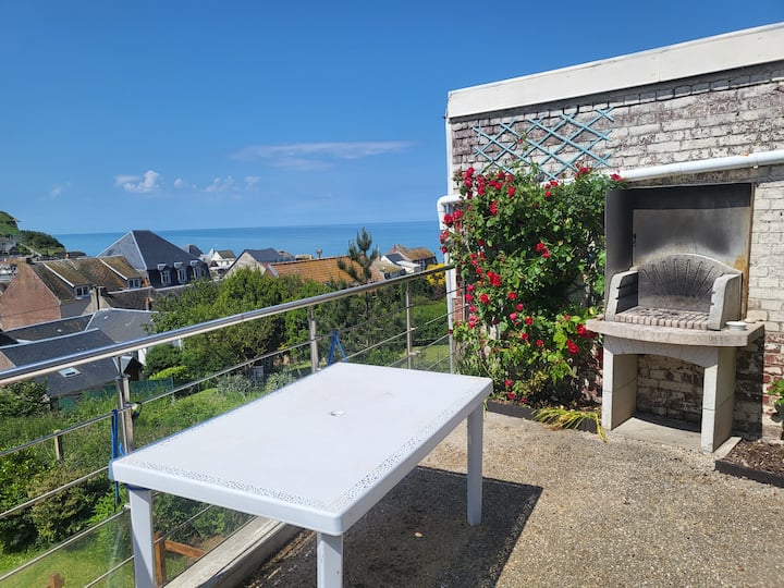 Maison Plein Pied Vue Mer 5 Personnes - Ault