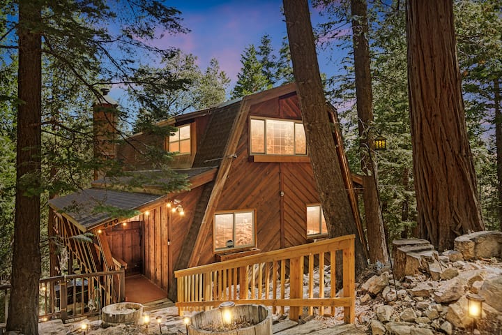 Wild Pine A Frame Cabin In Twin Peaks, Ca - San Bernardino, CA