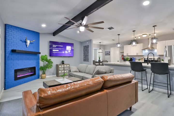 Remodeled 3/2 Near At&t Stadium / Quiet Cul-de-sac - Arlington, TX