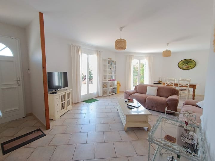 Villa Climatisée, Wifi Jardin, Entre Mer Et Lagune - Marseillan