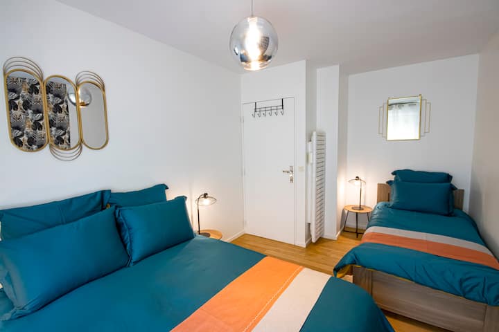 Appartement Cosy Aux Portes De Paris - 10 Pers - Saint-Denis
