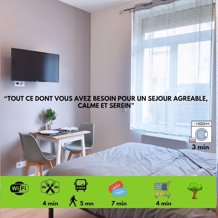 1-zenkaserenity, 5min Centre A29-26, Ferme Moderne - Saint-Quentin