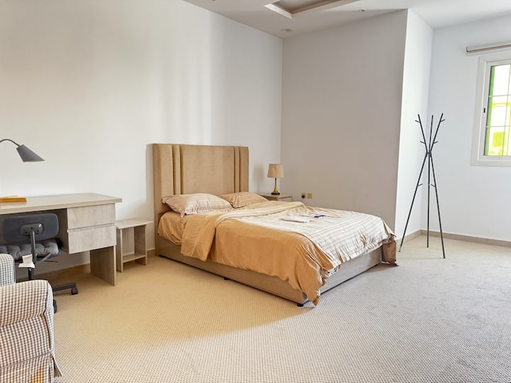 Aw10 Luxury Private Room In Shared Apt, Near Kafd - Riyadh