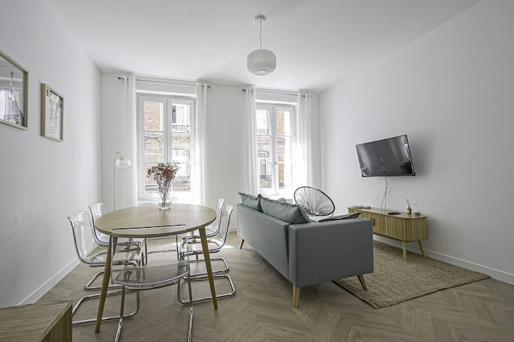 Appartement F4 - Palais De Justice - Proche Gare - Normandie