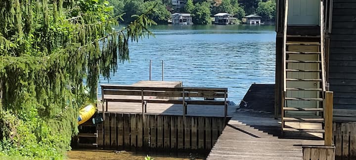 Lake Summit Cabin On The Hill. Great Views. - Saluda, NC