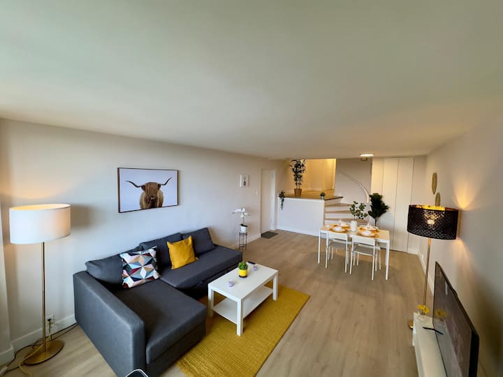 Mtl Downtown : Charming & Spacious Condo With View - Lasalle