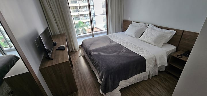 Suíte Na Barra C/ Garagem E Self Check-in 3bl2 - Rio de Janeiro