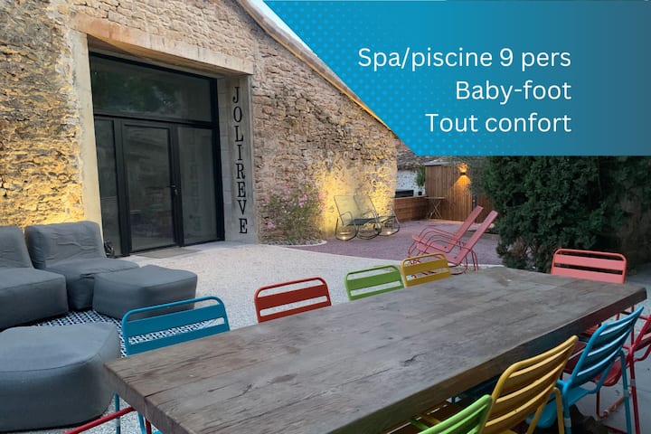 Gîte 4* Jacuzzi Mini-piscine 10 Pers Futuroscope - Lusignan
