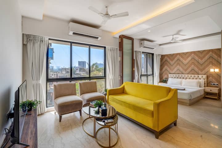 Emily: Compact 1 Bhk In Gated Society - Aéroport de Mumbai Chhatrapati-Shivaji (BOM)
