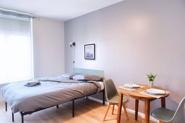 3-zenkaserenity-studio Reposant-centre-ville-3pers - Saint-Quentin