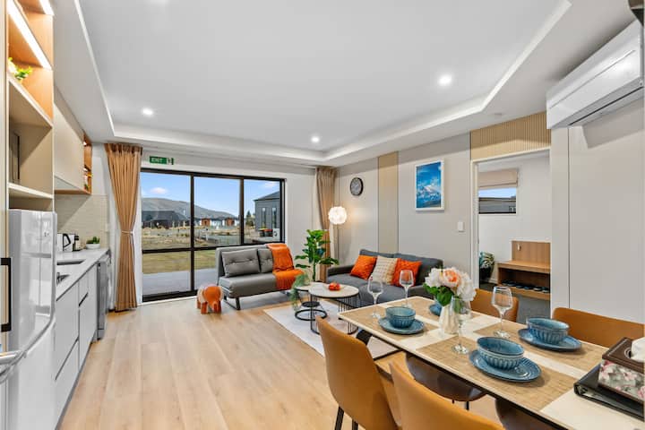 New Warm Modern Family Friendly /Unit4/2bedroom - Lake Tekapo