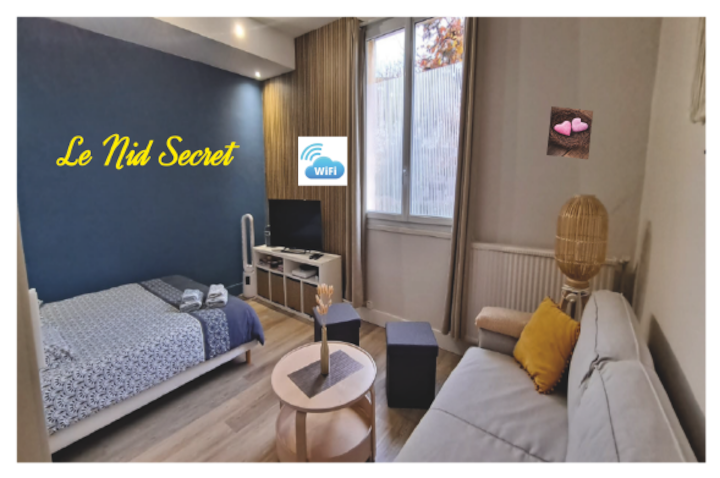 Le Nid Secret Plage à 5 Min à Pied + Parking Privé - Le Havre