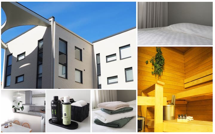 Aurelia City-home. 3 Room, Sauna + Parking-hall - Rovaniemi