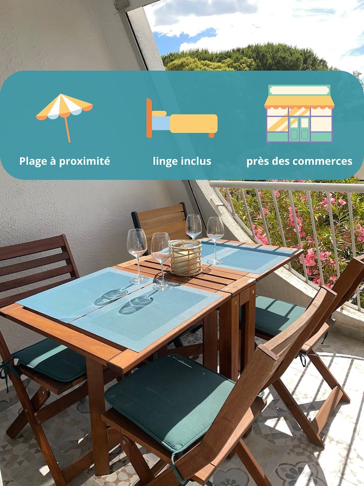 Rivage De March Land, Parking Gratuit, Plage - La Grande-Motte