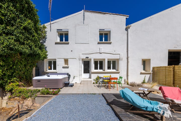 Maison Chez Elodie - Jacuzzi - Valras-Plage