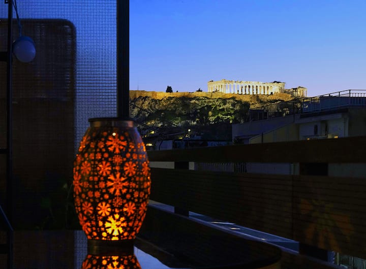 New! Urban Luxe 1br Apt: Acropolis In Full Glory! - Atenas