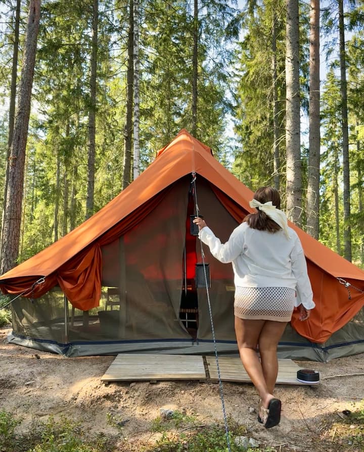 Luxury Tent Pii, Tahlo Glamping - Tampere