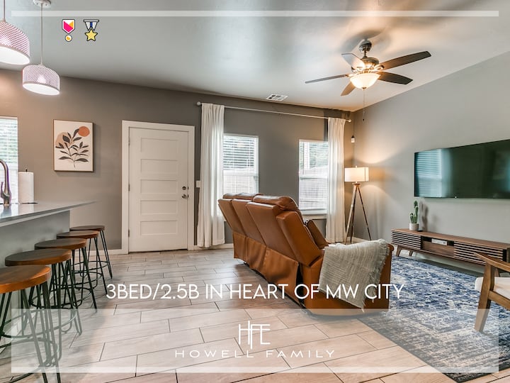 3bed/2.5b In Heart Of Midwest City - Midwest City, OK