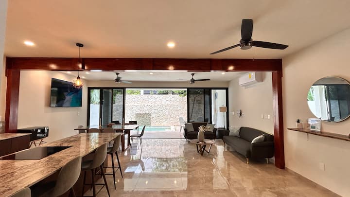 Caribean Jungle Aldea House - Puerto Morelos