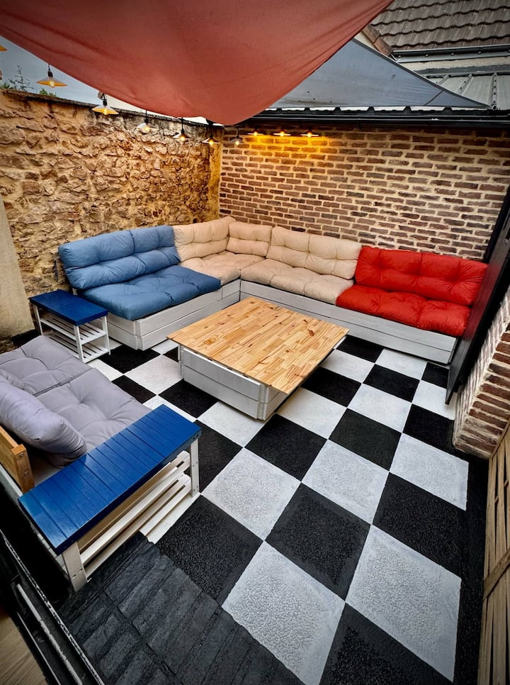«24h Legend» Maison 10 Pers. Avec Terrasse Privée - Le Mans