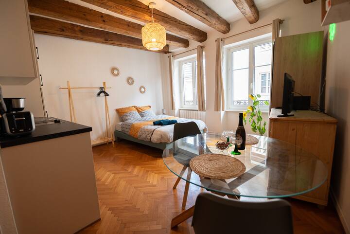 Charmant Studio Alsacien 2 Pers Centre - Sélestat
