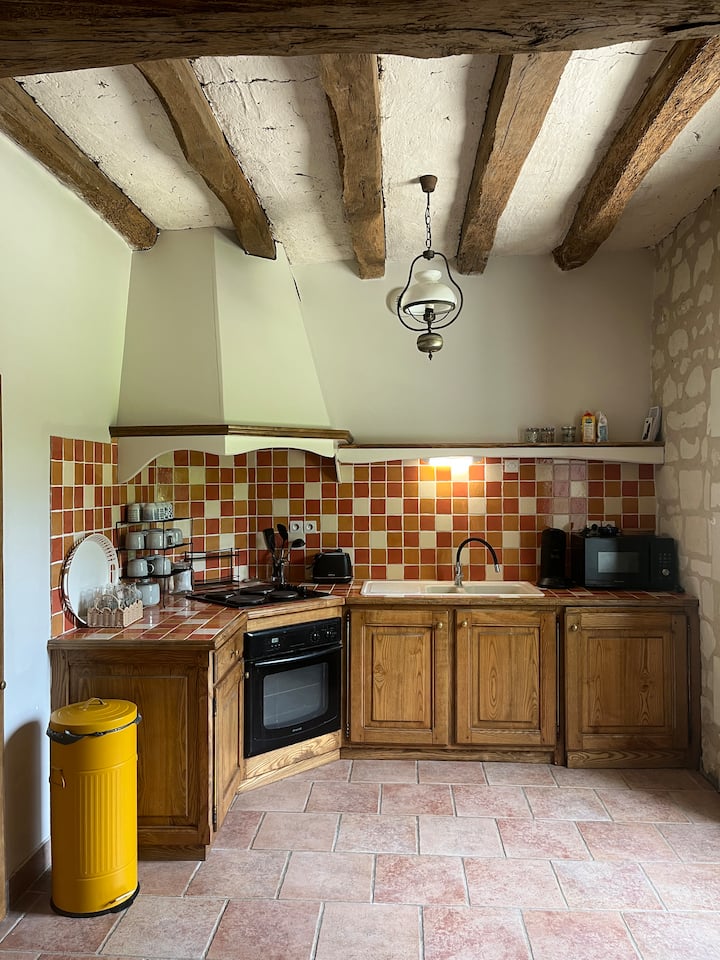Gite 7 Personnes / Piscine Chauffée - Bourgueil