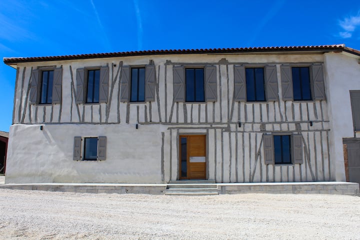 Charmant Gîte 8 Pers, Calme & Confort à Gimont(32) - Gers