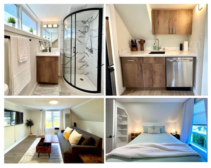 Chic, Cozy Unit | Dt Renton | Mins To Seatac - Renton