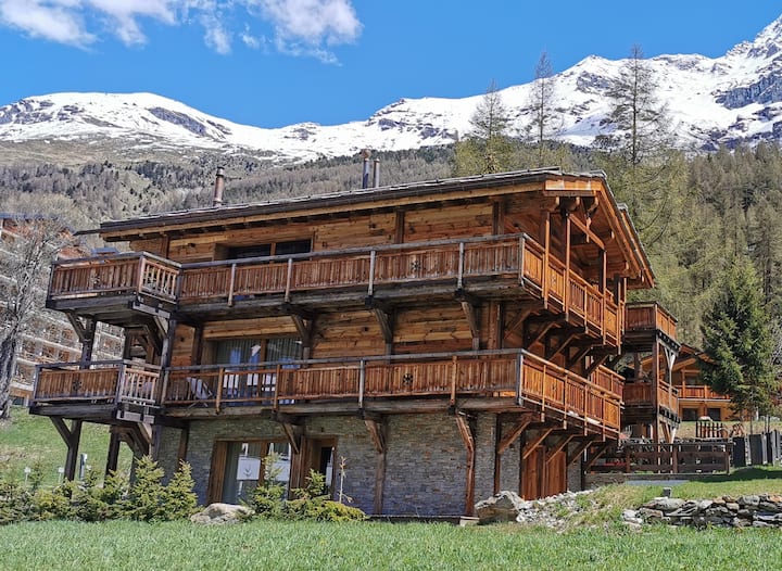 Appartement Dans Luxueux Chalet - Zinal