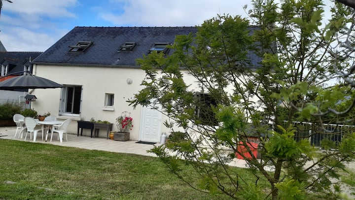 Maison Avec Jardin Au Calme Proche De La Mer - Combrit
