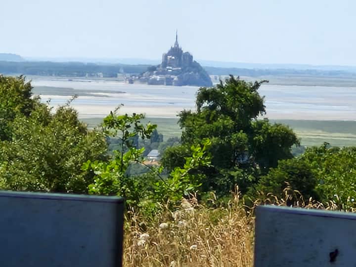 Vue De Terrasse Des "Ecuries Du Château Quesnoy" - Ducey