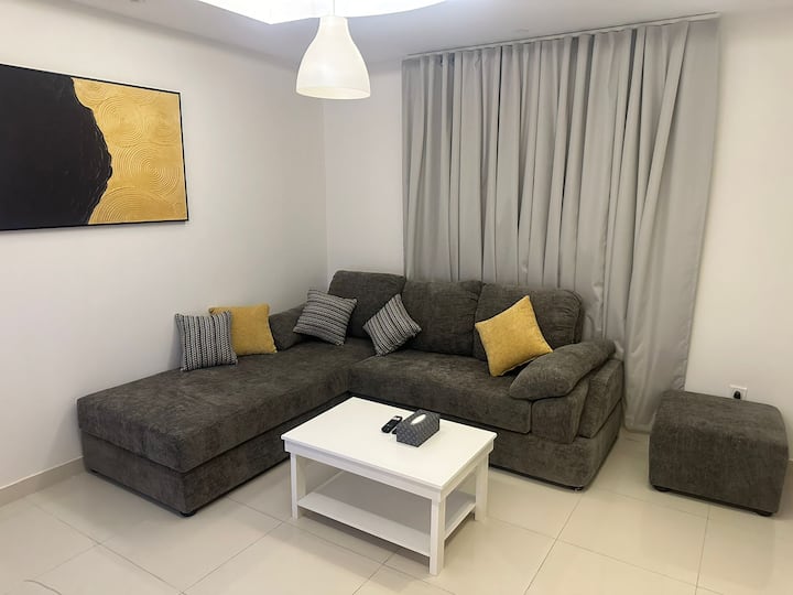 15- Cozy 1 Bed Room Apartment - Rooftop- Families - Jeddah King Abdulaziz Airport (JED)