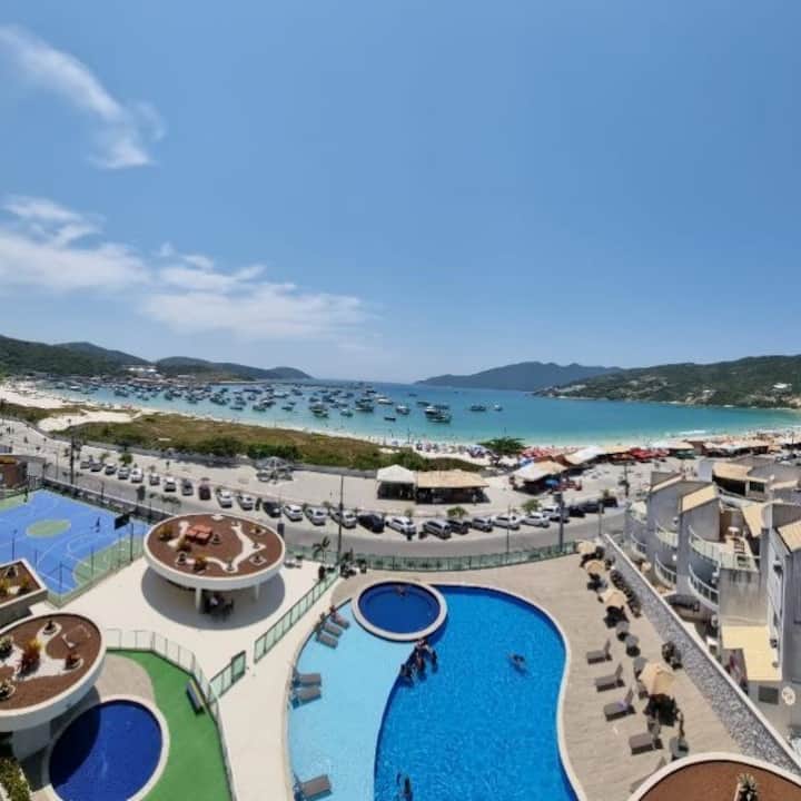 Ar Condicionado 
Piscina Praia 
Recanto Dos Anjos - Arraial do Cabo